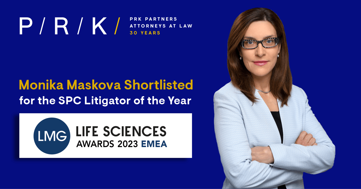 Monika Maskova Shortlisted for SPC Litigator of the Year in the LMG Life Sc | PRK Partners s.r.o ...