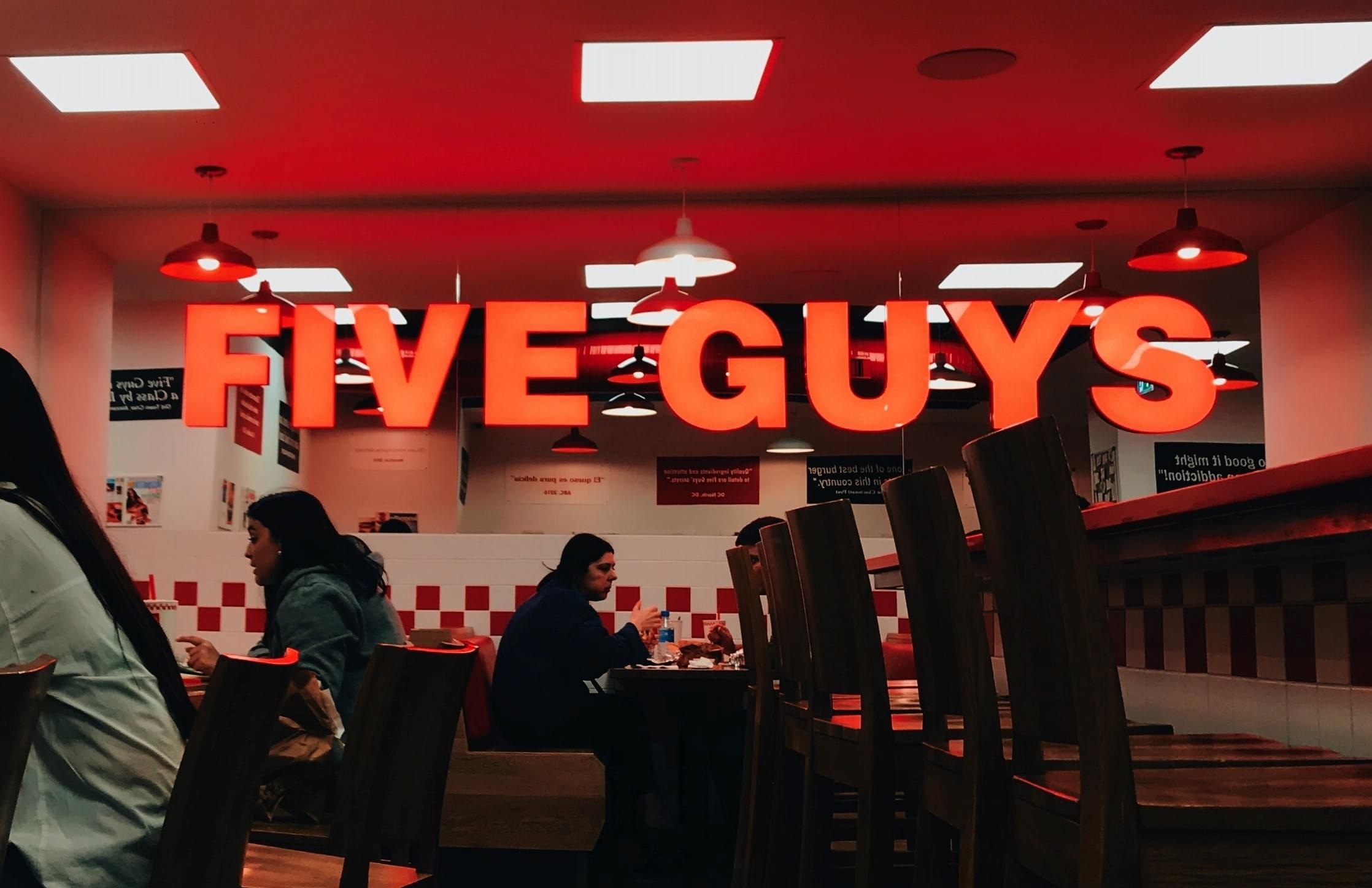 Five Guys in Central Europe | PRK Partners s.r.o. advokátní kancelář